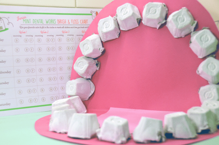 Egg-Cartoon-Teeth-&-Chart - Mint Dental